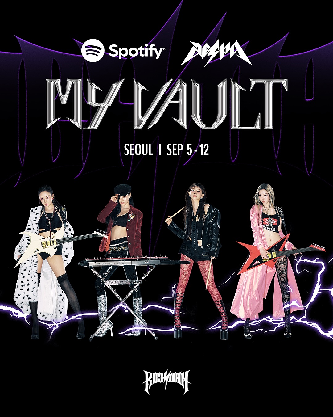 스포티파이 X 에스파 팝업 - 마이 볼트 | 팝가 POPGA